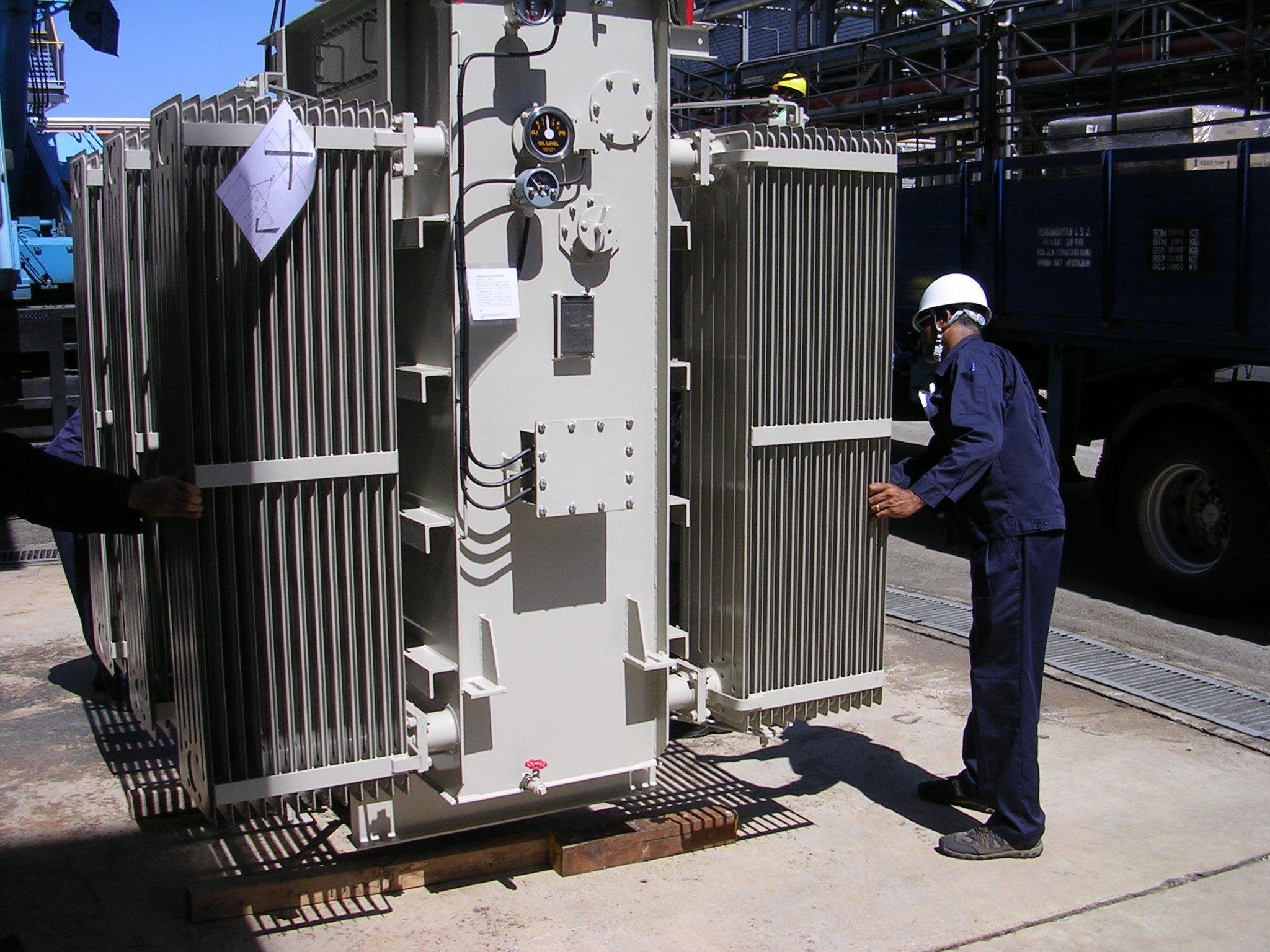 Meiden 6.6kV/433V 2.5MVA Oil Immersed Transformer Penang Malaysia